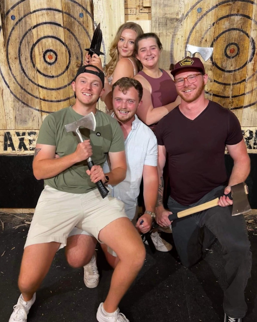 Axe & Grind Victoria | Premier Axe and Knife Throwing Experience