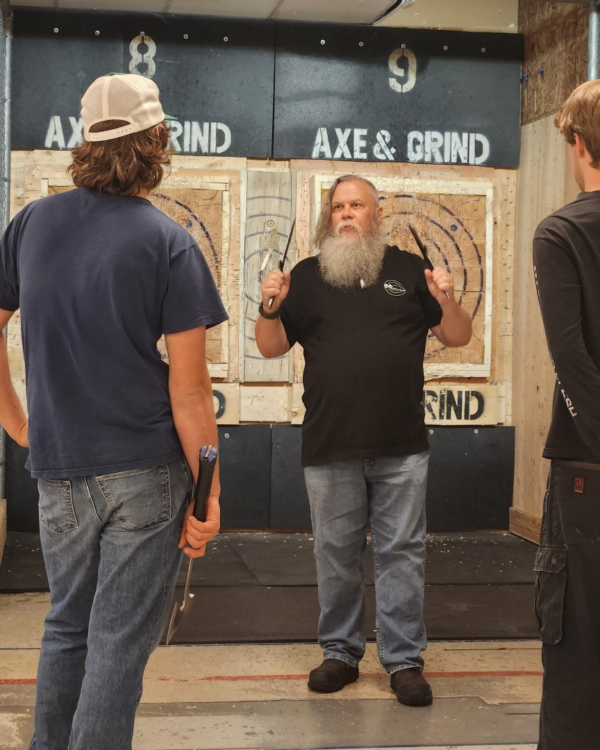 Axe & Grind Victoria | Premier Axe and Knife Throwing Experience
